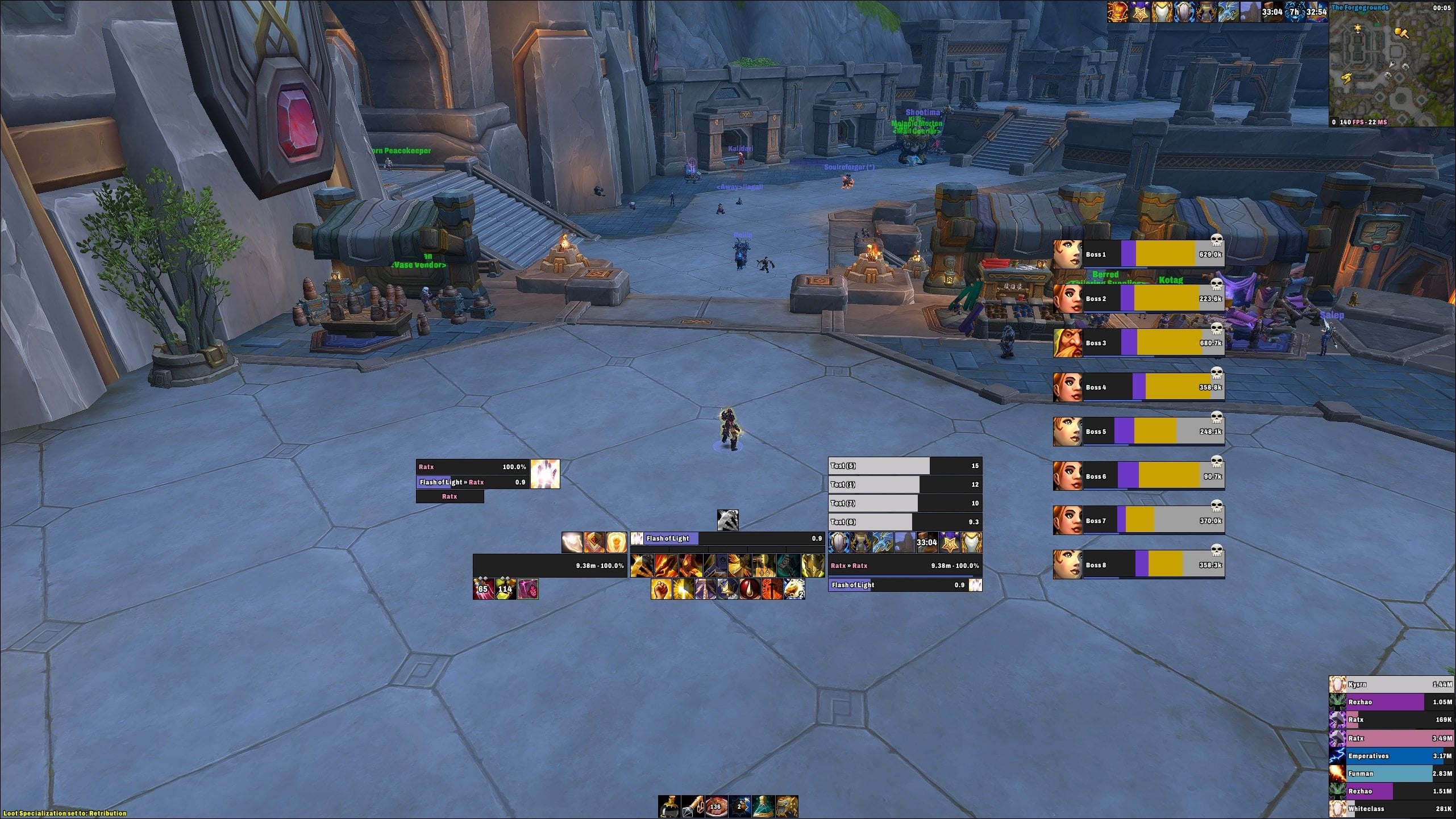 Unhalted Unit Frames - Wago Addons