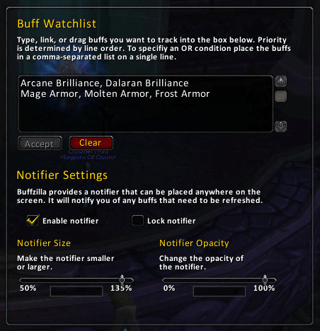 Buffzilla - Wago Addons