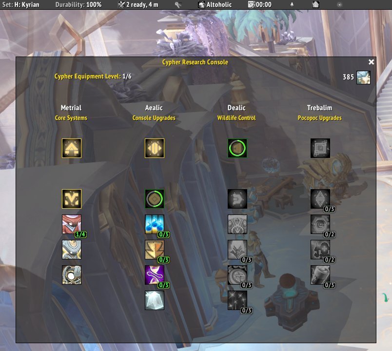 Cypher Research Viewer - Wago Addons