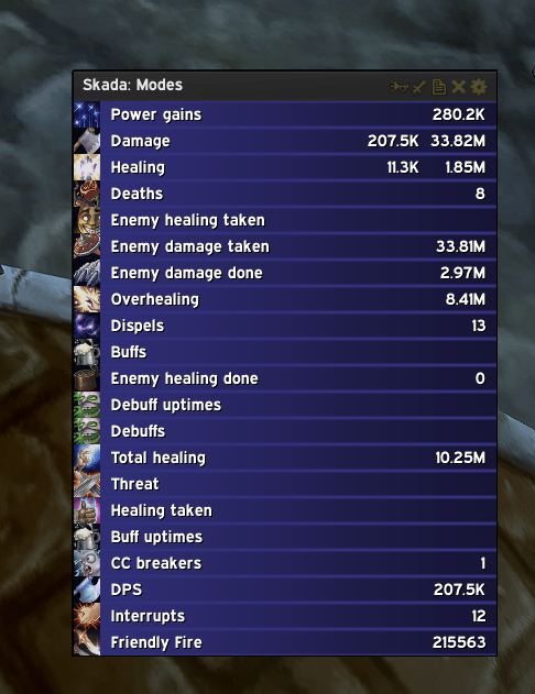 Skada Damage Meter - Wago Addons