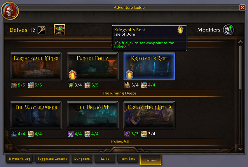 Delve Companion - Wago Addons